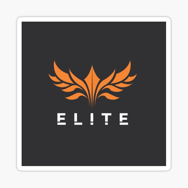 "Elite " Sticker by Lanzlot | Redbubble