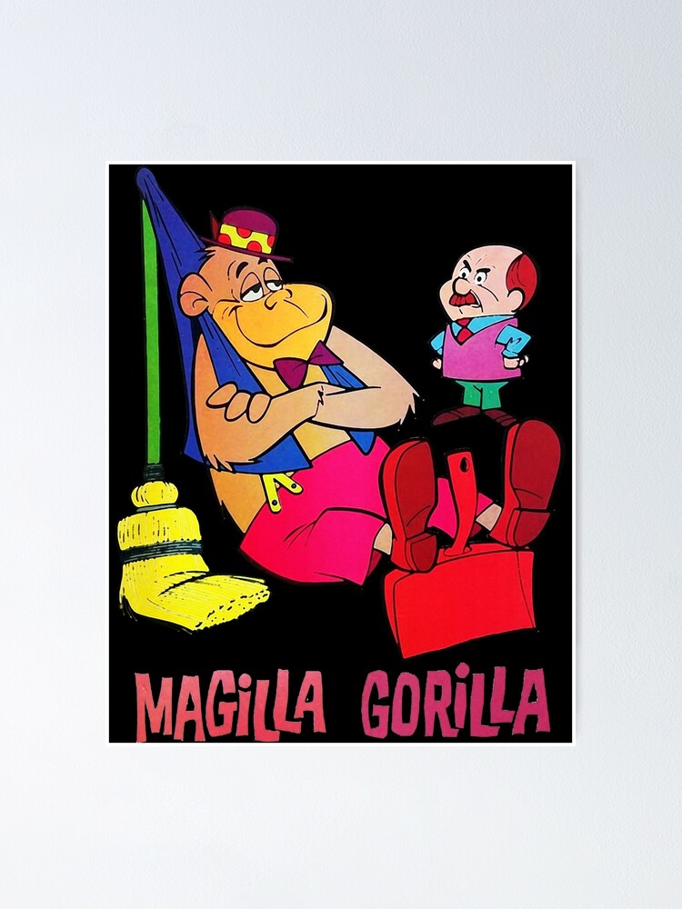 "Going Ape! Magilla Gorilla" Poster for Sale by treeheartx | Redbubble