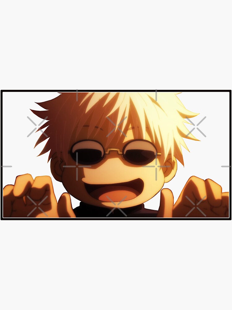 "Mini Satoru Gojo Doodles, Jujutsu Kaisen, japanischer Anime, JJK Manga ...