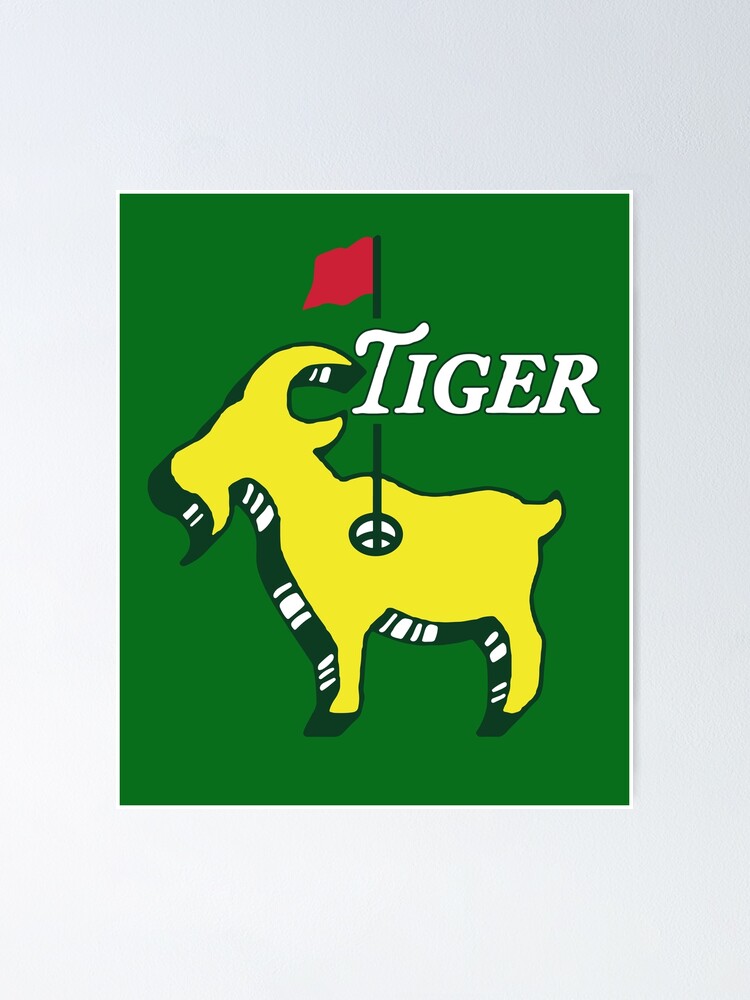 "Tiger GOAT" Poster for Sale by LiuMann | Redbubble