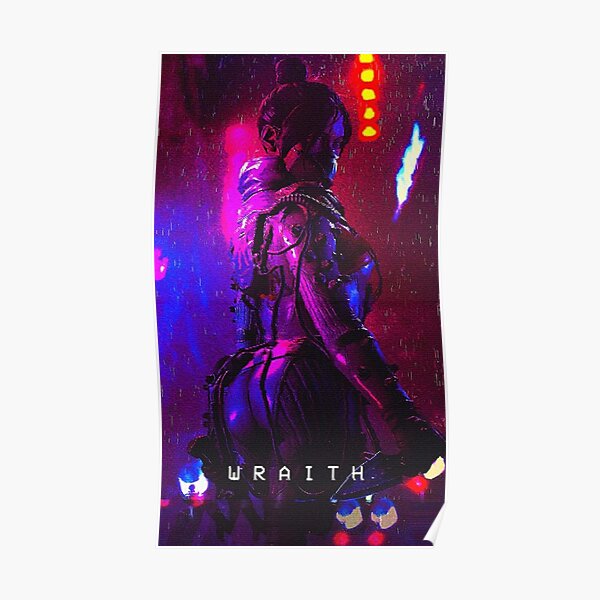 "APEX LEGENDS WRAITH" Poster for Sale by tomglock07 | Redbubble