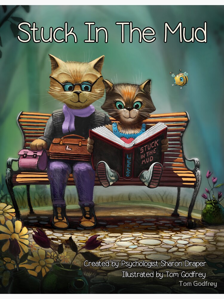 "Stuck In The Mud" Sticker for Sale by Lefrog | Redbubble