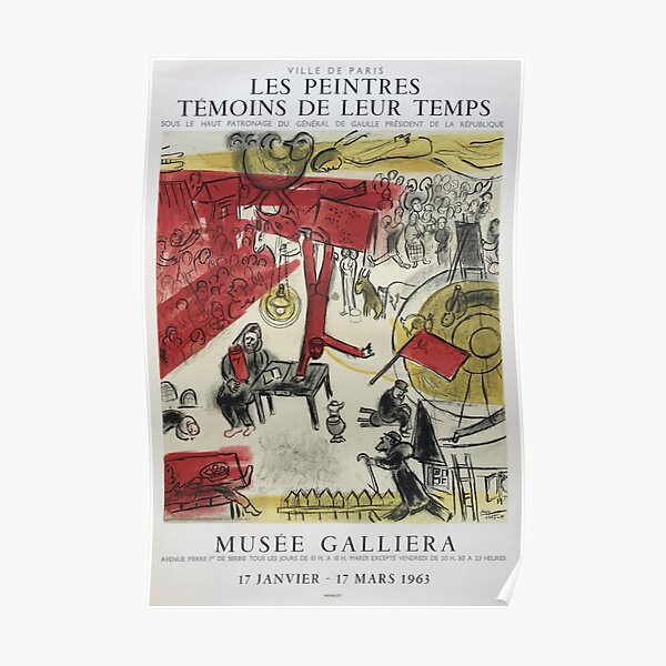 "marc chagall the revolution" Poster for Sale by engelleahm | Redbubble