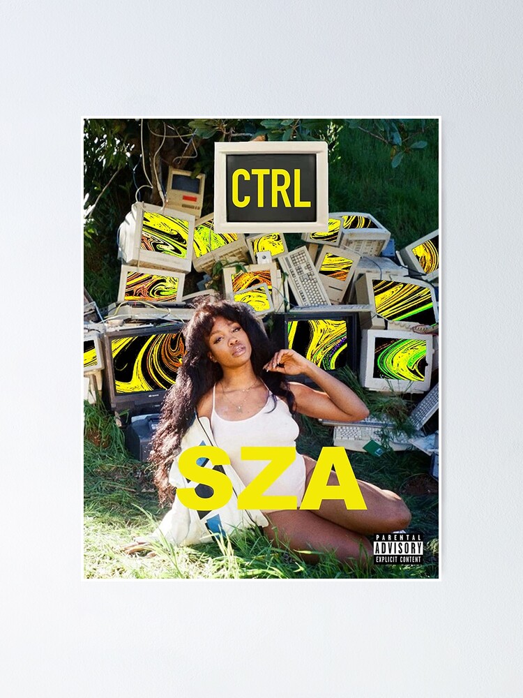 "SZA CTRL" Poster by huntleyeric | Redbubble