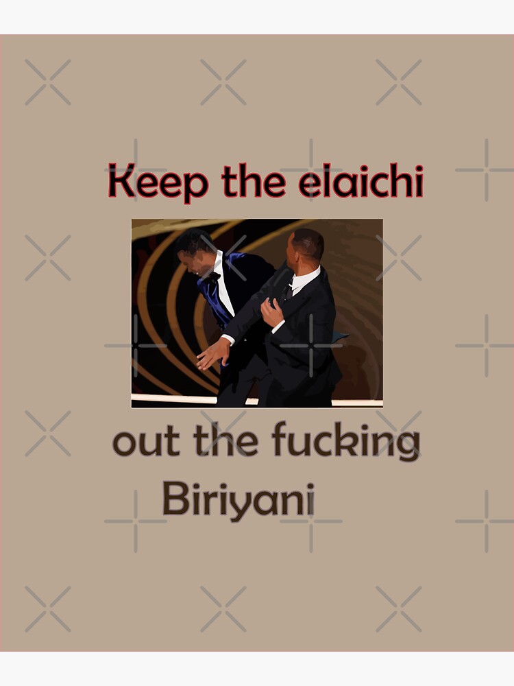 "Keep The Elaichi out the fucking biriyani" Sticker by zubayerhasan ...