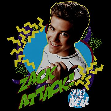 "Zack Attack Image - Saved By The Bell" Poster for Sale by JolieVisser ...
