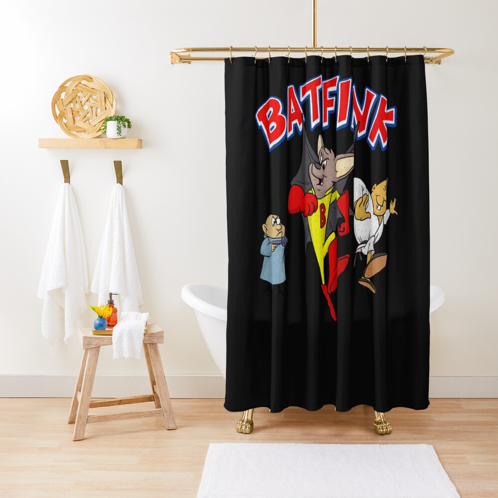 Rideau de douche « Batfink le personnage de dessin animé Bat Superhero ...