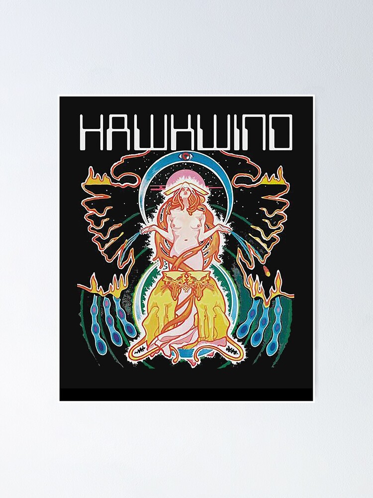 "hawkwind-logo" Poster for Sale by diamantinaha | Redbubble