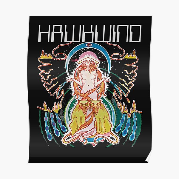 "hawkwind-logo" Poster for Sale by diamantinaha | Redbubble
