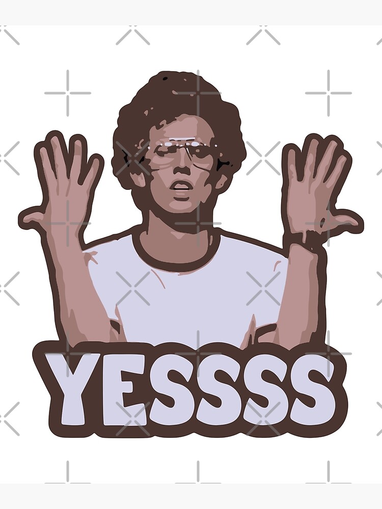 "Napoleon Dynamite - Yes Dance" Poster for Sale by PetraBjorn | Redbubble