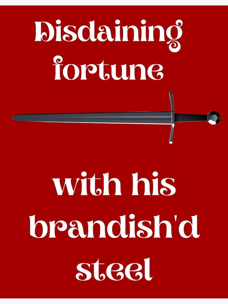 "Macbeth" Sticker by Life-Messages | Redbubble