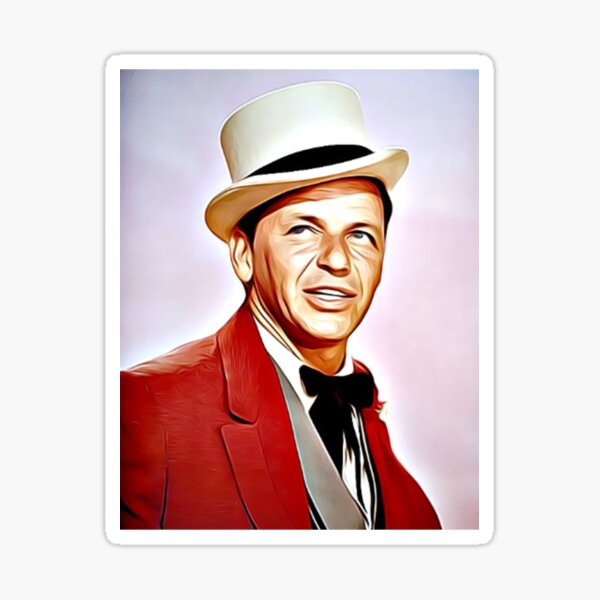 "At the Sands (Frank Sinatra)" Sticker by sonnyezjcc | Redbubble