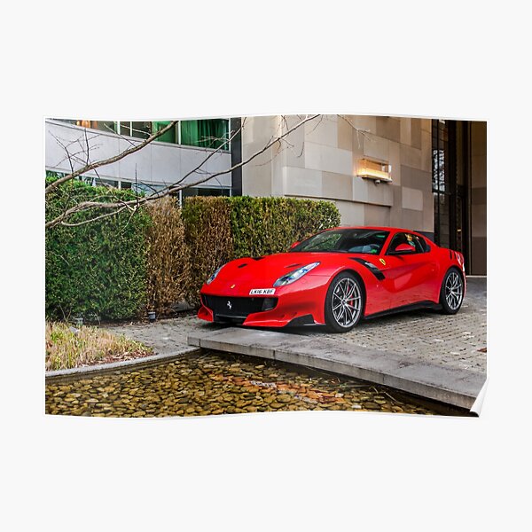 "Ferrari F12 TDF" Poster by ricoliu | Redbubble
