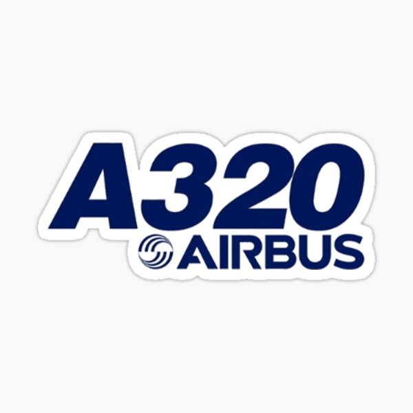 "Airbus A320 Logo" Sticker for Sale by wikichri8415 | Redbubble