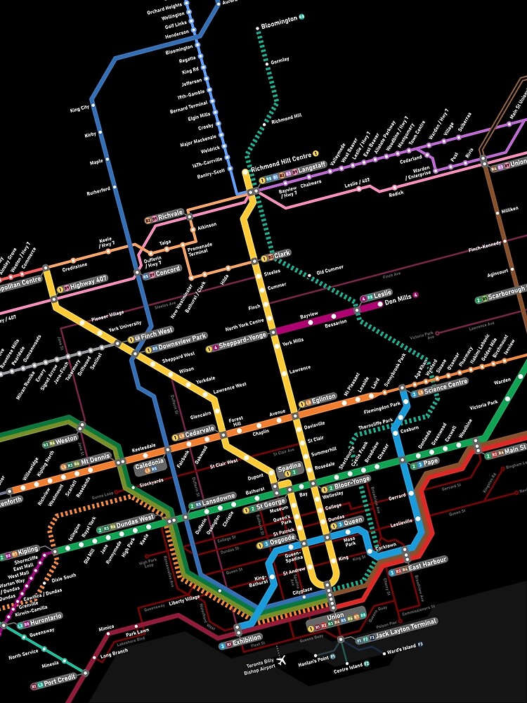 Toronto Rapid Transit Map Effective 2030 Diagram Tran - vrogue.co