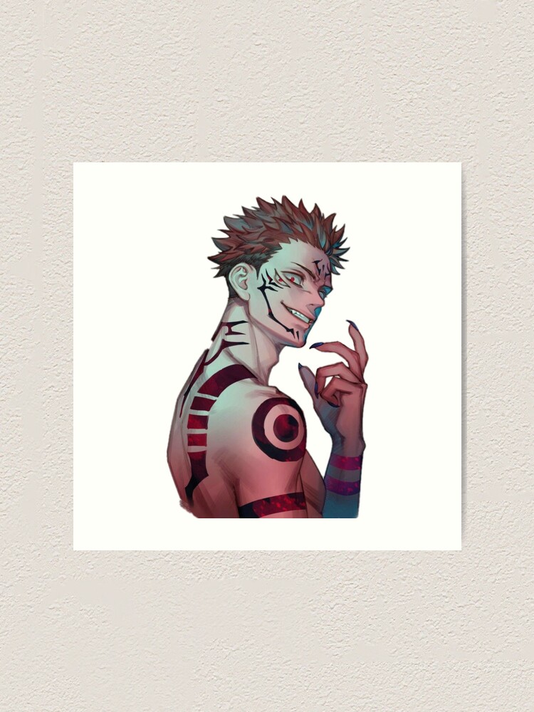 "Jujutsu kaisen Sukuna!" Art Print for Sale by Sparkpretty | Redbubble