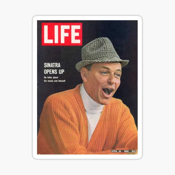 "At the Sands (Frank Sinatra)" Sticker by sonnyezjcc | Redbubble