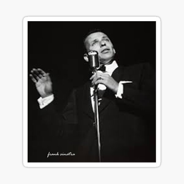 "At the Sands (Frank Sinatra)" Sticker by sonnyezjcc | Redbubble