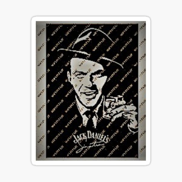 "At the Sands (Frank Sinatra)" Sticker by sonnyezjcc | Redbubble