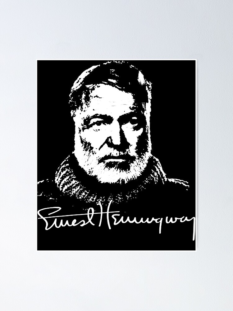 Póster «El regalo de la firma de Ernest Hemingway más importante del ...