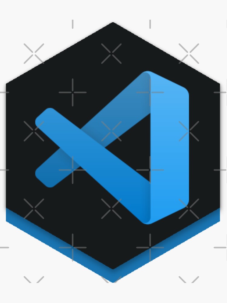 "Visual Studio Code" Sticker for Sale by Dev-Corner | Redbubble
