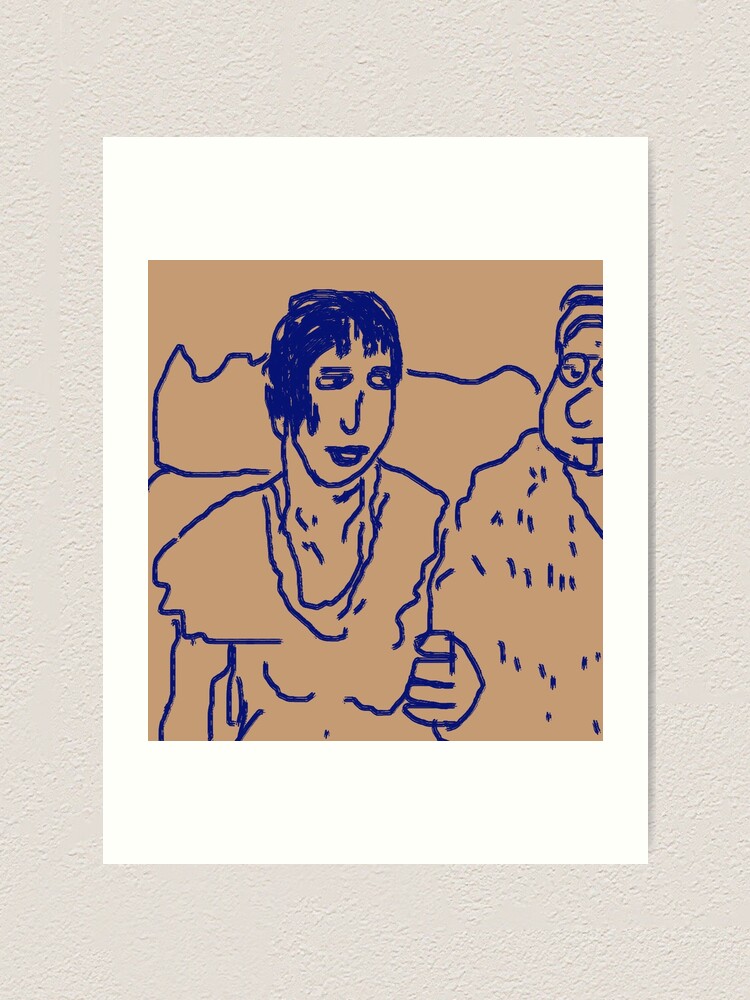 "Louise Brooks, Silent Film Star, Flapper, Vamp, Cinema, Drawing" Art ...