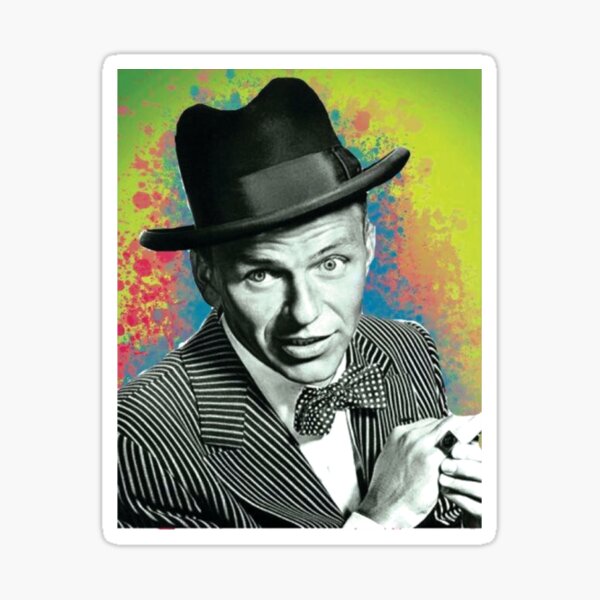 "At the Sands (Frank Sinatra)" Sticker by sonnyezjcc | Redbubble