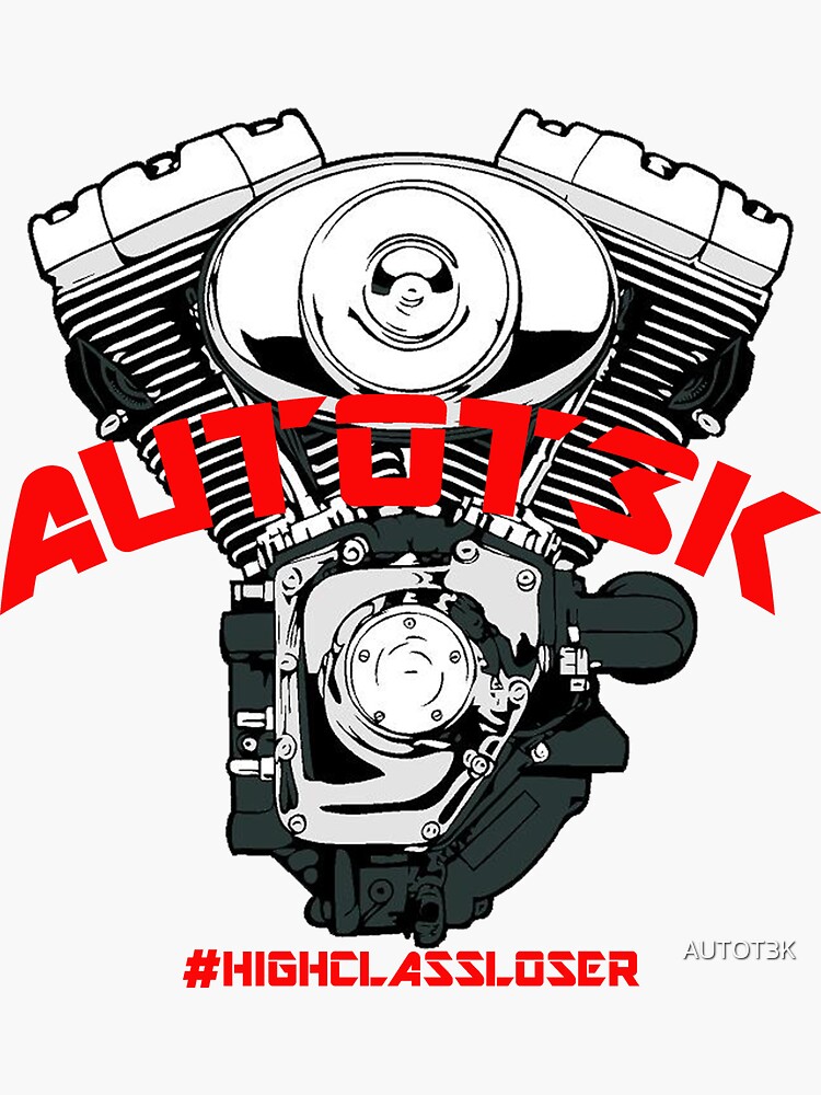 "AUTOT3K HCL Official Swag" Sticker for Sale by AUTOT3K | Redbubble