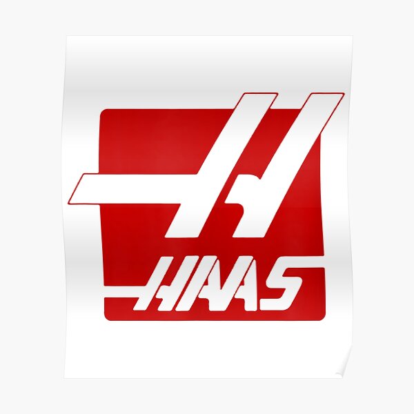 "Haas F1 Racing Team Logo,Magnussen Team 2022 fan made" Poster by ...