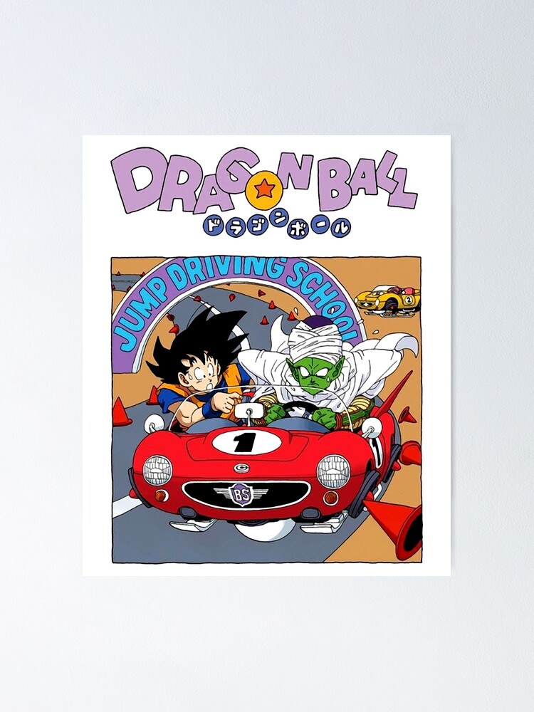 "Cute Goku And Piccolo Driving School" Poster for Sale by Nodali ...