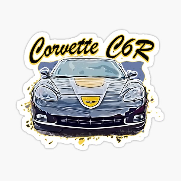 " Corvette C6R " Sticker by Walter4259 | Redbubble