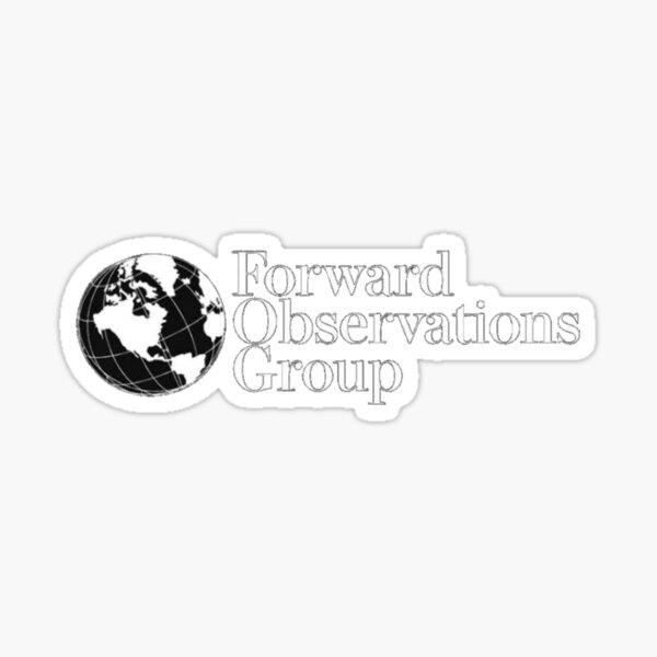 "Forward Observations Classic" Sticker for Sale by KevinMosel | Redbubble