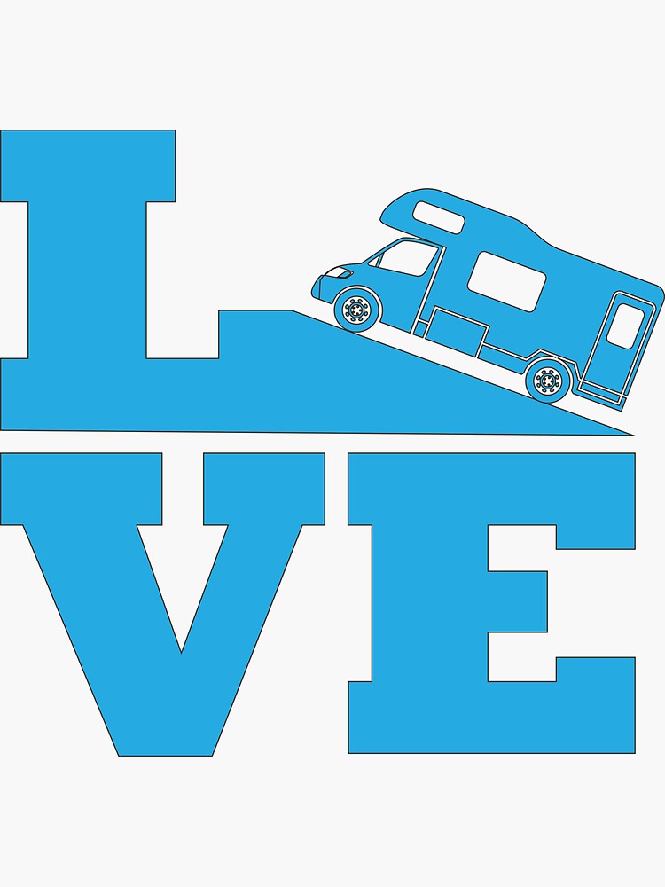 "Static caravans| Love caravan funny mobile home design" Sticker by ...