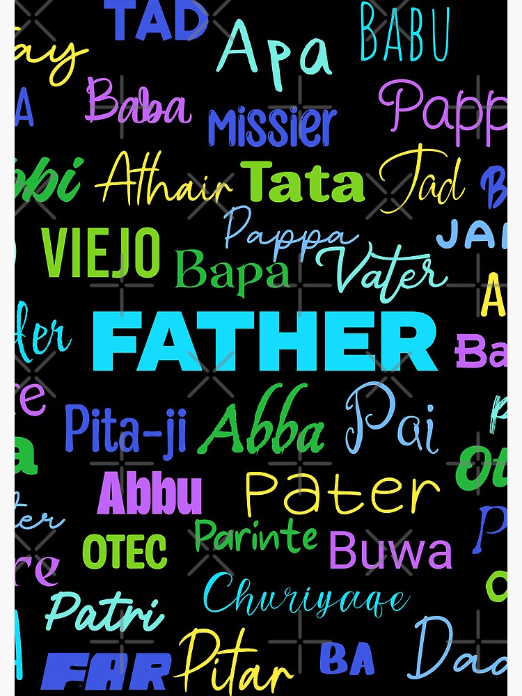 "FATHER IN DIFFERENT LANGUAGES | happy father day | fathers day 2022 ...