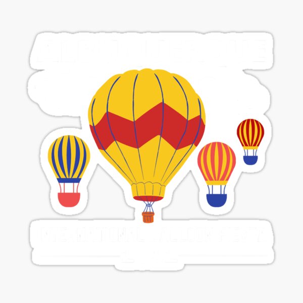 "Albuquerque Balloon Fiesta 2022" Sticker for Sale by EdwardsGaia ...
