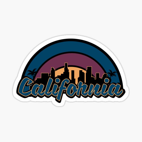 "California Sunsets" Sticker by deeb90 | Redbubble