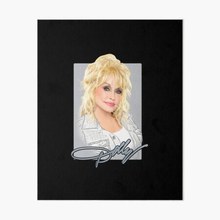 "Dolly Parton " Art Board Print by ridgesyrserpei | Redbubble