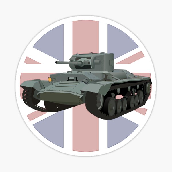 "Valentine British WW2 Infantry Tank " Sticker by JamesThoma4421 ...
