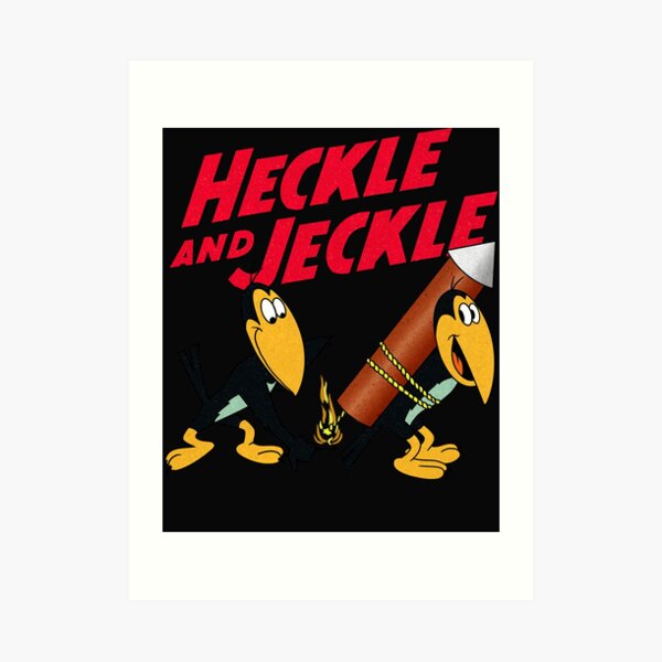 "Heckle and Jeckle Cartoon Magpie Characters and Logotype from The 50s ...