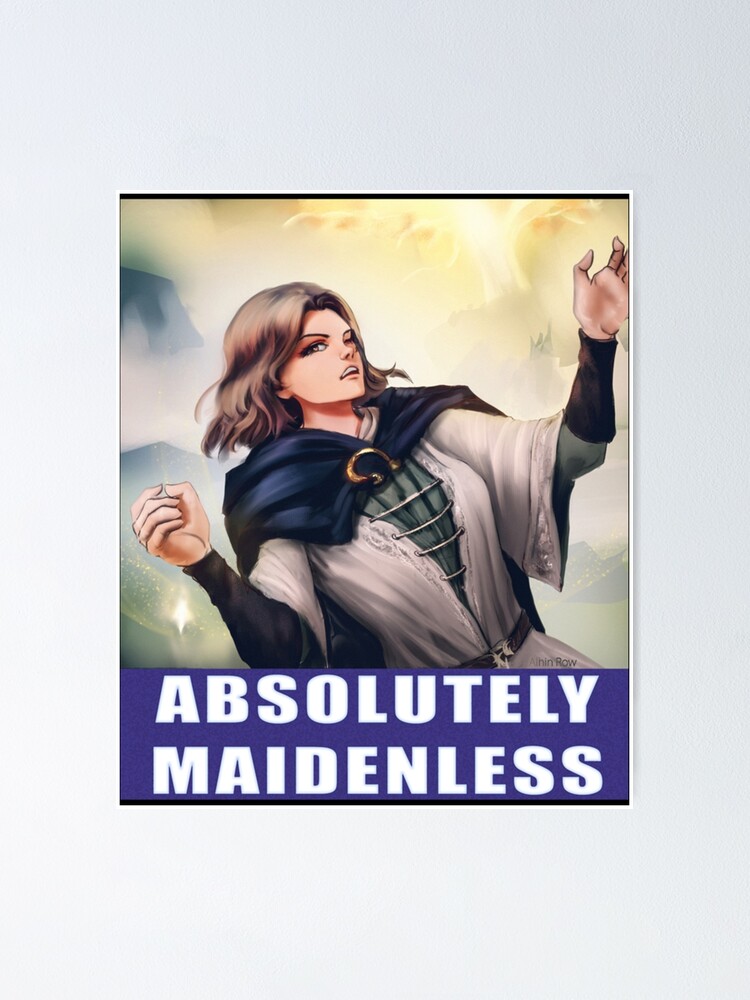 "Elden Ring - Absolutely Maidenless " Poster for Sale by VintageStores ...