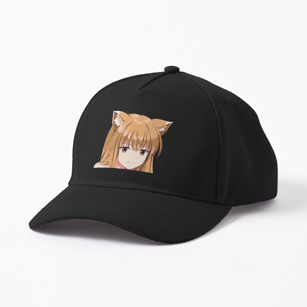 "Holo Peeker Spice And Wolf" Sticker for Sale by WeebooTr4sh | Redbubble