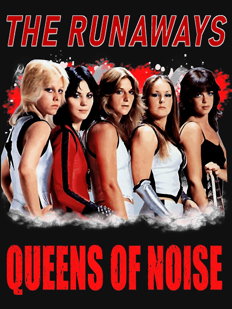 "Music The Runaways colorful" T-shirt for Sale by RobertSentill ...