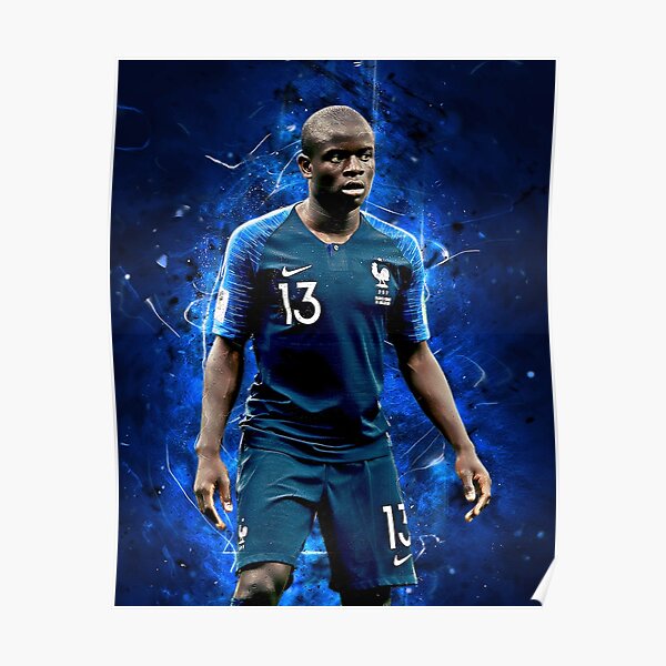 "Art Ngolo Kante" Poster for Sale by sblakart | Redbubble