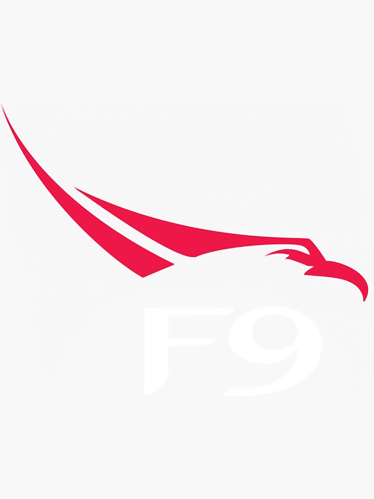 "SpaceX Falcon Heavy logo" Sticker by SamuelGandhi | Redbubble