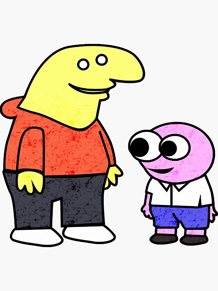"Smiling Friends TV Series Kids Cartoon " Sticker by CalvinPhil3636 ...