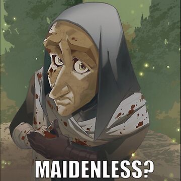 "Maidenless " Sticker for Sale by Caravanss | Redbubble