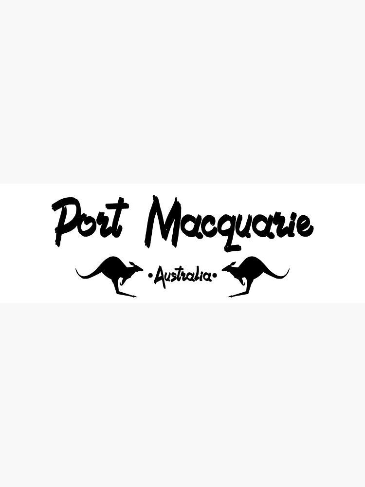 "Port Macquarie Australia Tag" Sticker by WaterClimber | Redbubble