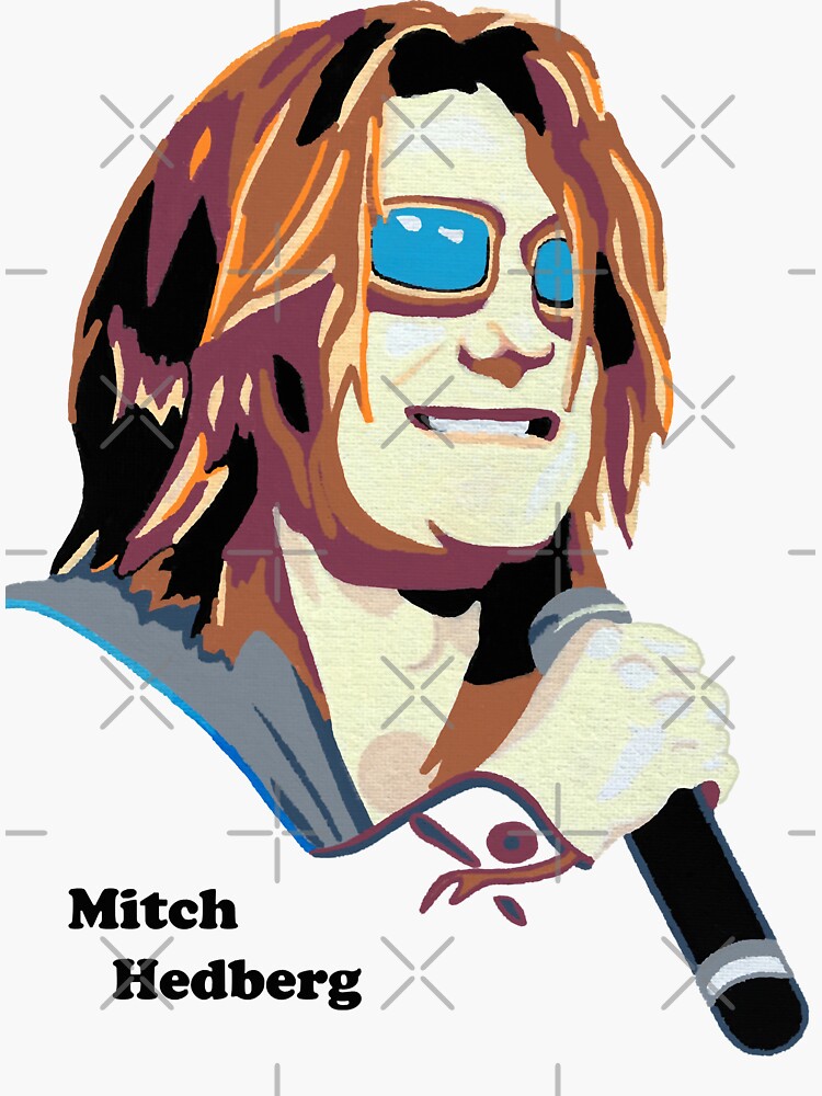 "Paint Mitch Actor Men Best" Sticker by JuFerreira7430 | Redbubble
