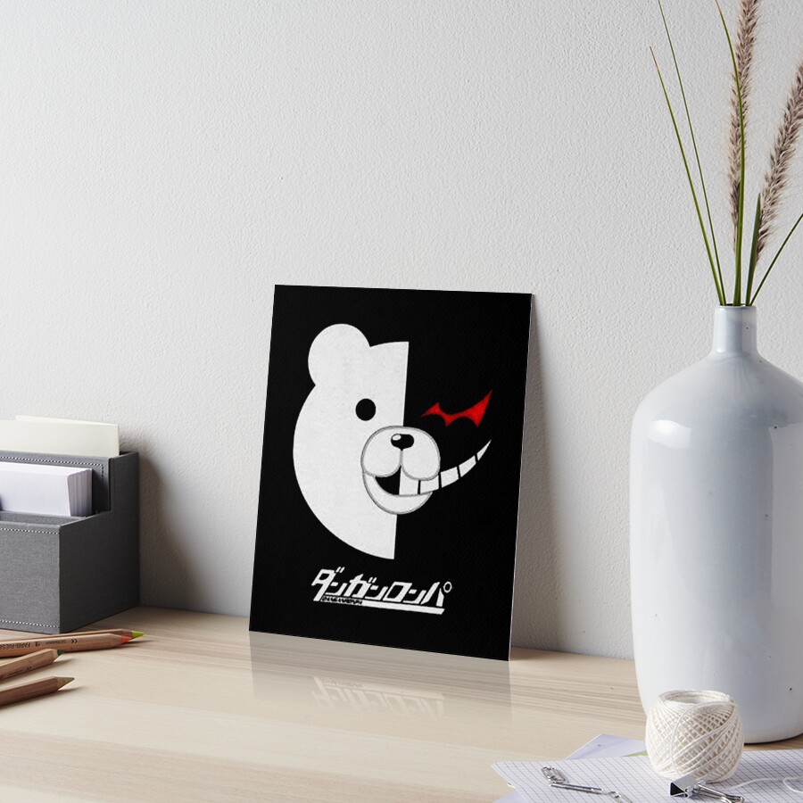 "Danganronpa Monokuma" Art Board Print for Sale by shopNicMochi | Redbubble