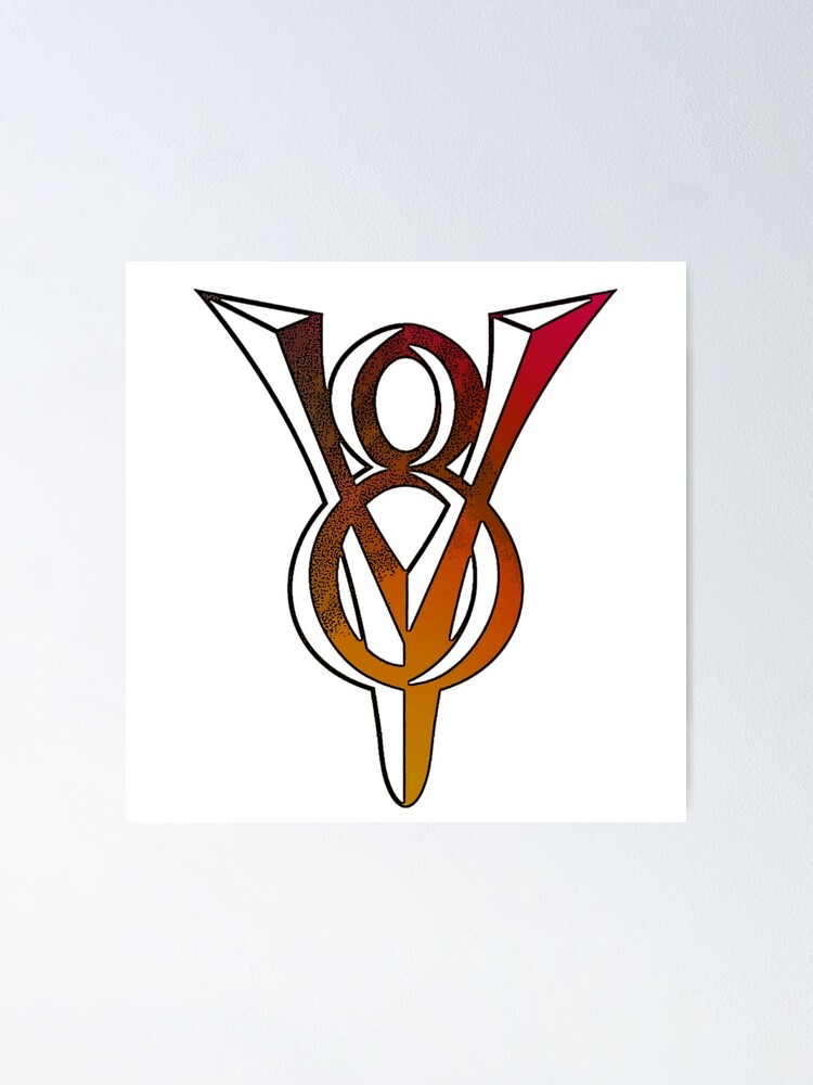 "V8 - Engine Logo" Poster for Sale by WilcoxPhotoArt | Redbubble
